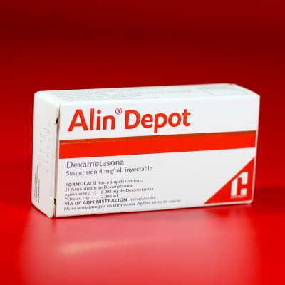 ALIN (DEXAMETASONA) 8MG/2ML INYECTABLE - Antiinflamatorio - pharmamex
