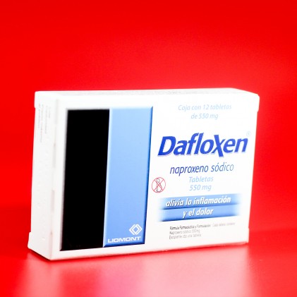 DEFLOXEN 550 MG 12 TABS - Analgésicos - pharmamex