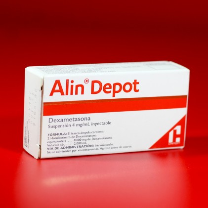 ALIN DEPOT (DEXAMETASONA) 4MG/2ML INYECTABLE - Antiinflamatorio - pharmamex