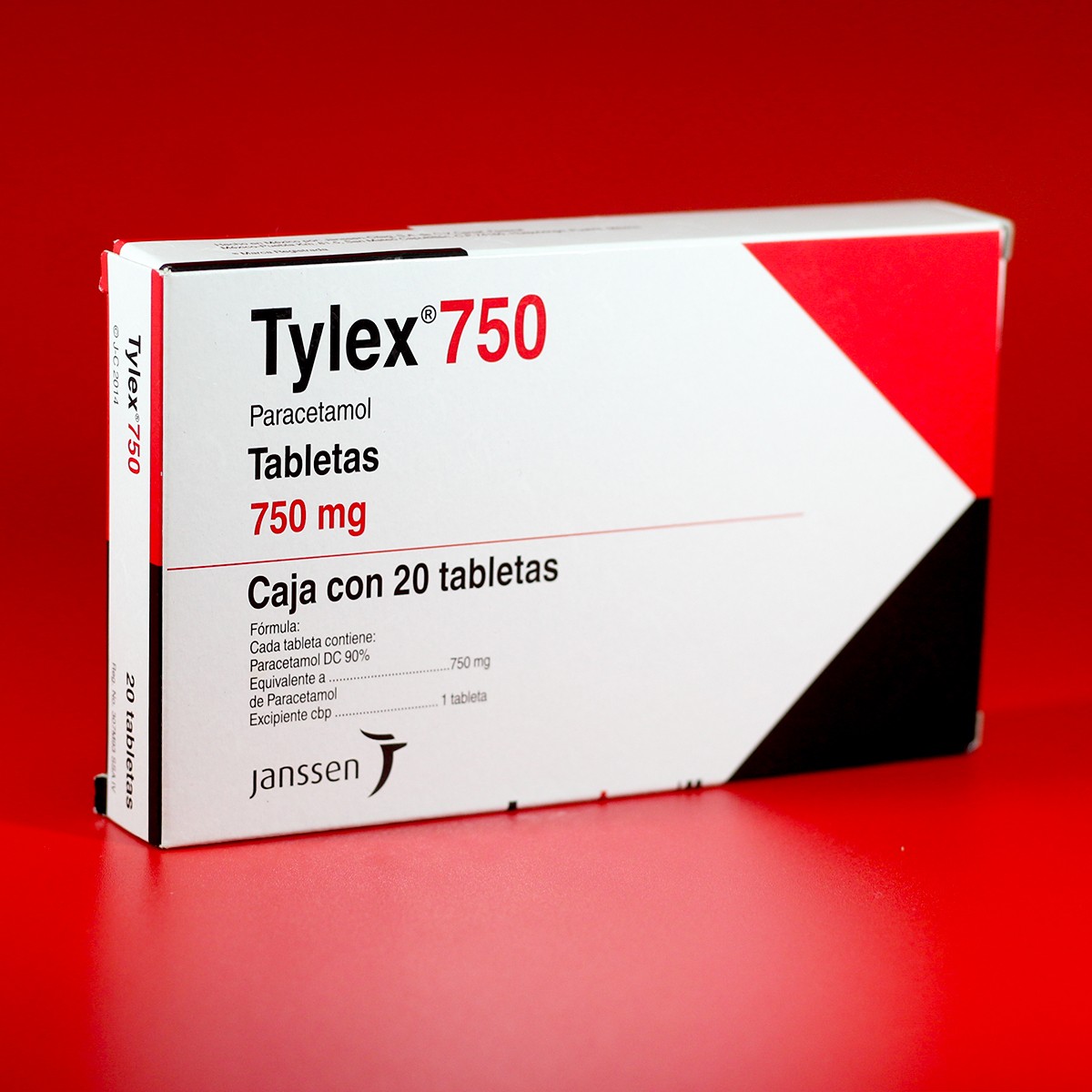 TYLENOL 750MG 20 TABS - Analgésicos - pharmamex